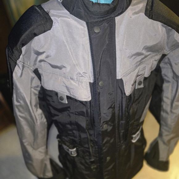 Firstgear | Jackets & Coats | Mens Performance Jacket In Black And Gray ...